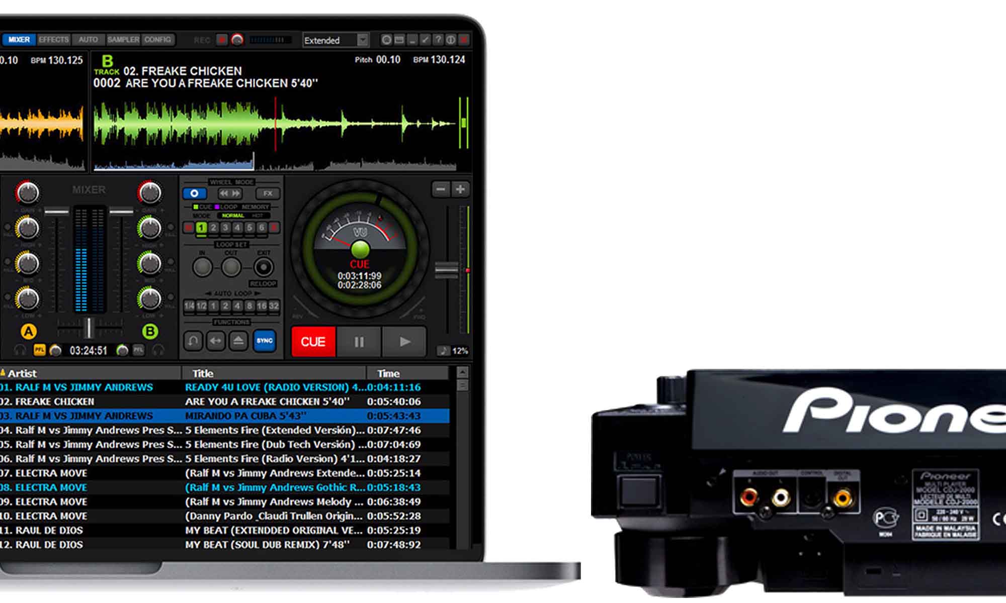 MIDI & HID compatible (single or dual mode). Complex audio features ...